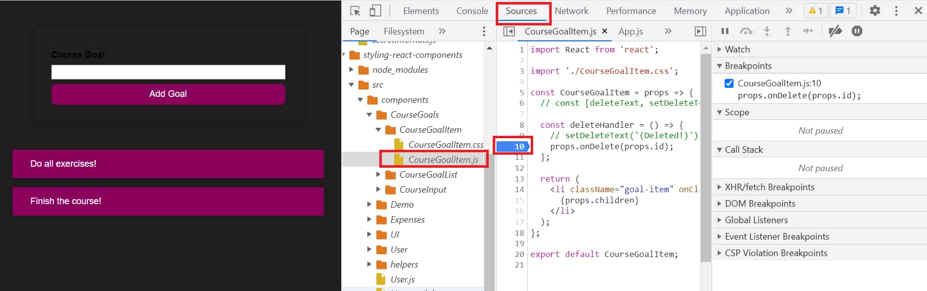 React アプリ デバッグ方法を理解する #5 - Masa engineer blog