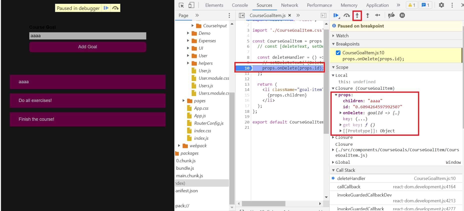 React アプリ デバッグ方法を理解する #5 - Masa engineer blog